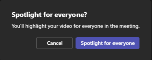 Have you tried Spotlighting or Pinning people in a Microsoft Teams ...