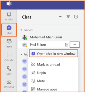 Did you know about the Pop-out Button in Teams? - Quick Tips